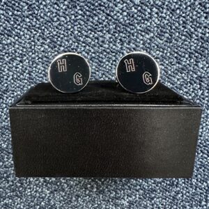 Personalized cufflinks with engraving - Your Custom Cufflinks